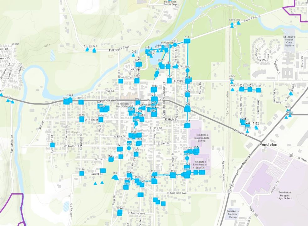 Pendleton Storm Mapping - Banning Engineering